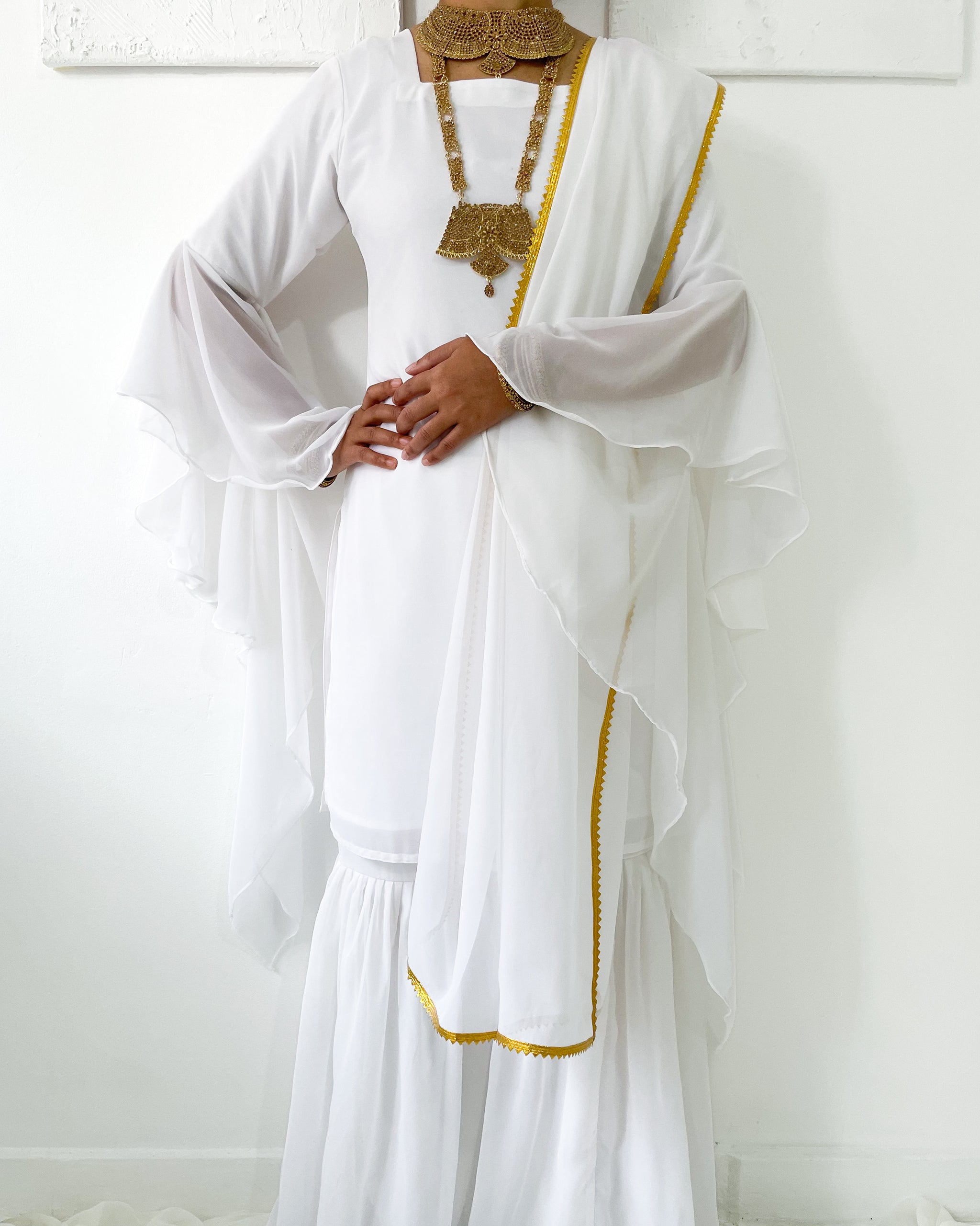 Cascade Gharara Suit – NYAS STUDIO