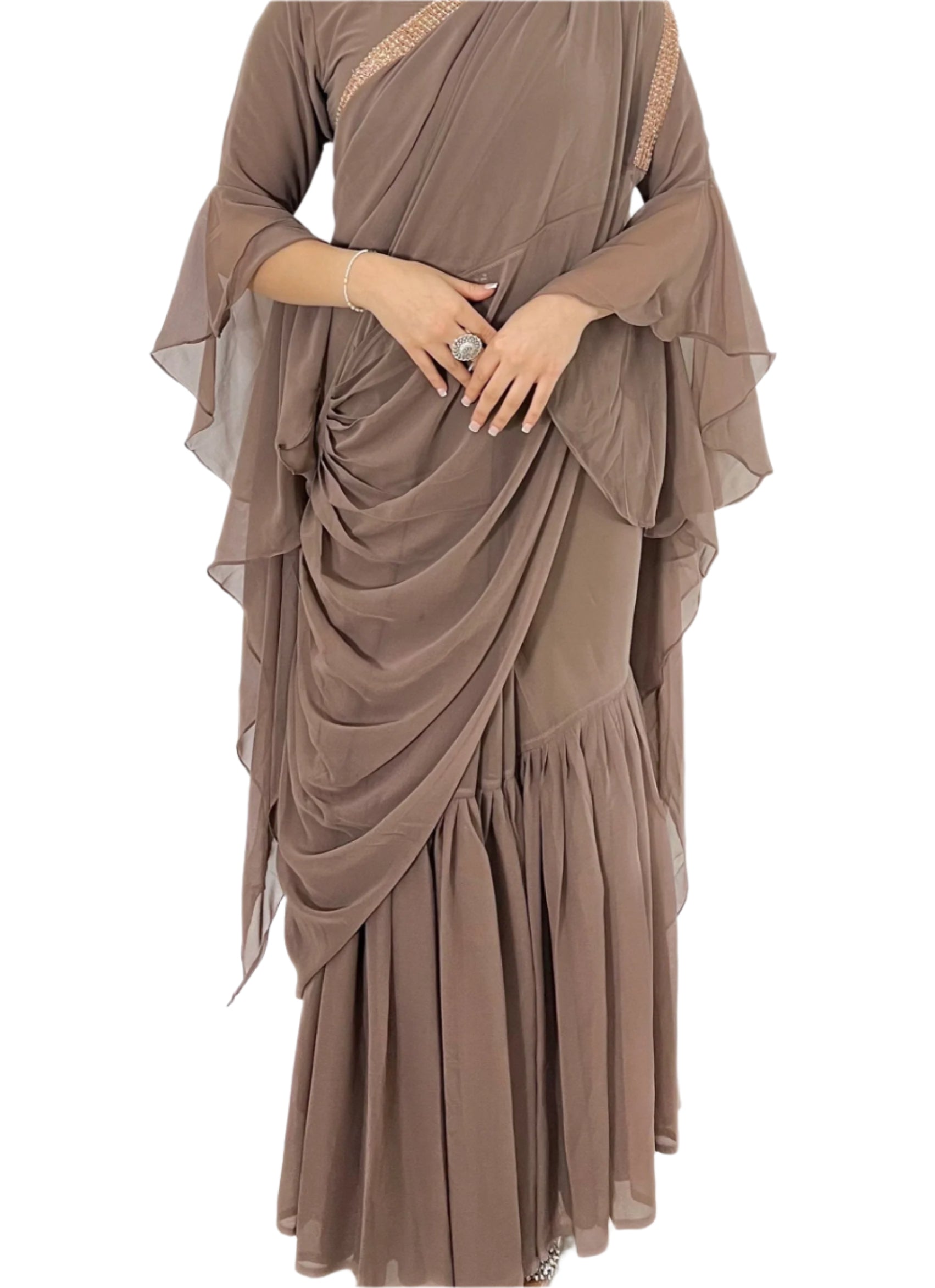 Cascade Saree [PRE-ORDER] – NYAS STUDIO