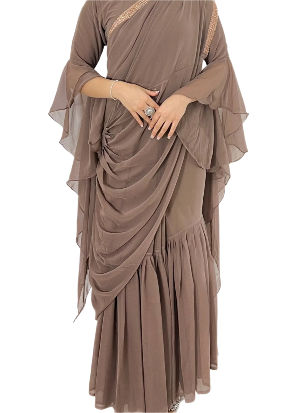 Cascade Saree [PRE-ORDER] – NYAS STUDIO